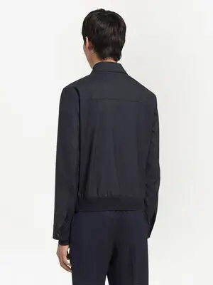 Zegna Leggerissimo Zipped-up Shirt Jacket