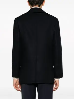 FURSAC Notched-lapel Double-breasted Coat