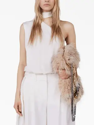 Stella McCartney One-shoulder Blouse - White