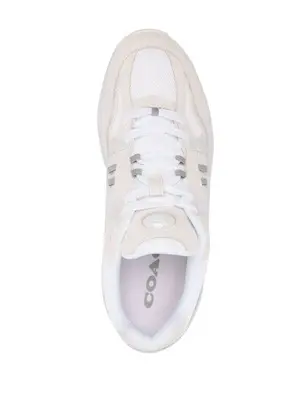 COACH Logo-embossed Panelled Sneakers