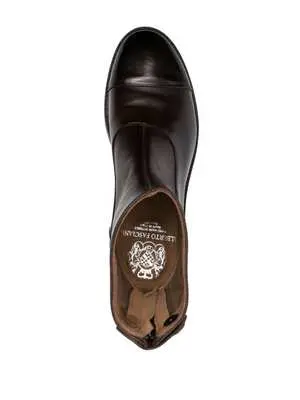 ALBERTO FASCIANI Gabriel Leather Ankle Boots