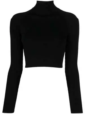 Matériel Roll-neck Ribbed-knit Jumper
