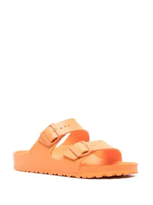 BIRKENSTOCK Arizona Decorative-buckle Slides - Orange