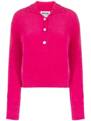 Moschino Jeans Collared Knitwear For Women