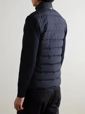 Orlebar Brown Wallace Quilted Down Jacket - Blue