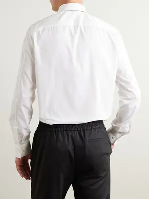 Mr P. Super 120s Cotton Shirt
