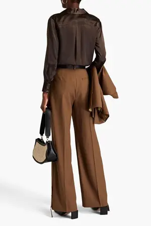 Nanushka Bida Woven Wide-leg Pants