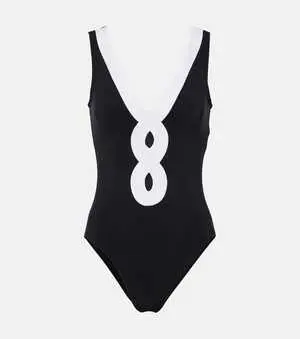 KARLA COLLETTO Octavia Cutout Swimsuit - Black