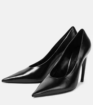 NENSI DOJAKA Pointed Toe Patent Leather Pumps
