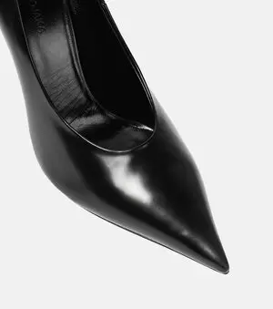 NENSI DOJAKA Pointed Toe Patent Leather Pumps