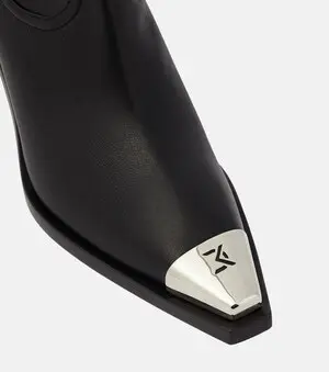 David Koma Logo Over-the-knee Boots