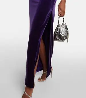 Galvan Cleveland Velvet Gown