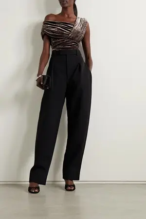 GOLDSIGN The Tilson One-shoulder Bodysuit