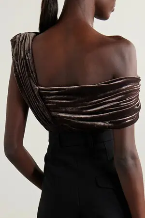 GOLDSIGN The Tilson One-shoulder Bodysuit