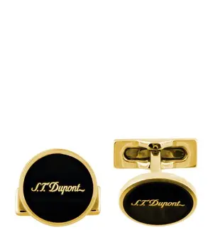 S.t. Dupont Iconic Logo Cufflinks