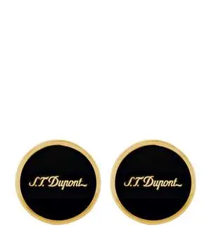 S.t. Dupont Iconic Logo Cufflinks