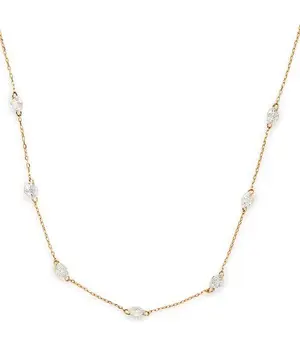 PERSEE Yellow And Diamond Danaé Necklace - Gold