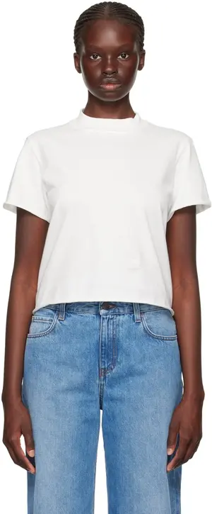 THE ROW The Row White Fedrino T-Shirt - White