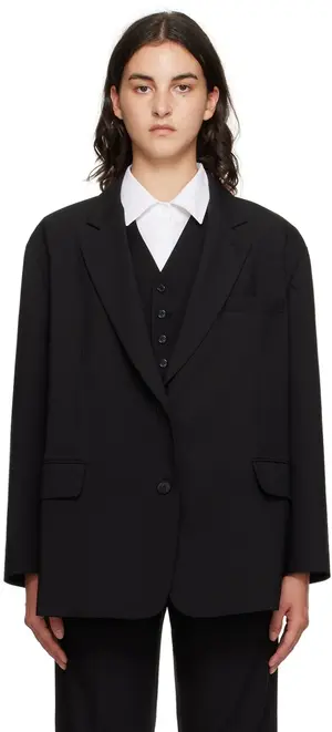 THE FRANKIE SHOP The Frankie Shop Black Bea Blazer - Black