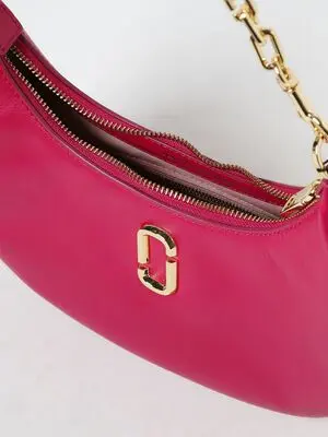 Marc Jacobs The Curve Leather Shoulder Bag - Pink