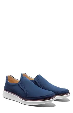 Samuel Hubbard Rafael Slip-on Loafer - Navy Nubuck