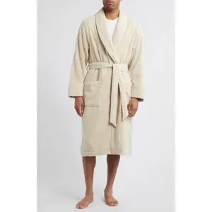 Nordstrom Hydrocotton Robe - Beige Oatmeal