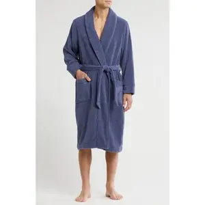 Nordstrom Hydrocotton Robe Blue Indigo