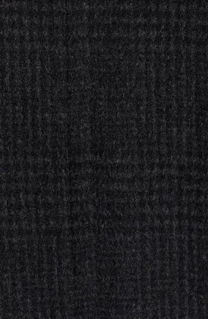 Hart Schaffner Marx Macbeth Wool Blend Car Coat - Charcoal Plaid