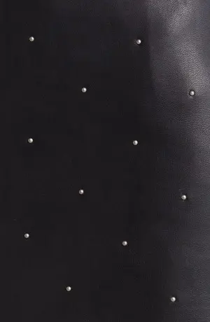 ALLSAINTS Lila Studded Leather Skirt
