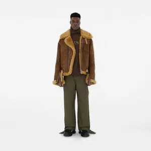 Burberry Shearling Aviator Jacket