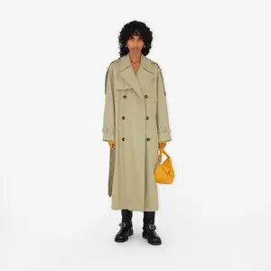Burberry Long Gabardine Castleford Trench Coat