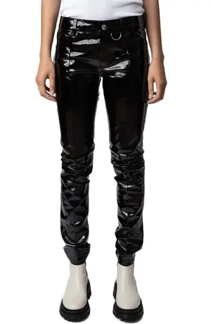 Zadig&Voltaire Zadig & Voltaire Peko Leather Pants Noir