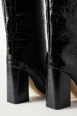 Paris Texas Anja Knee Boots - Black