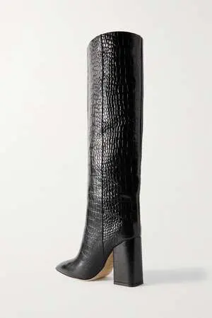 Paris Texas Anja Knee Boots - Black