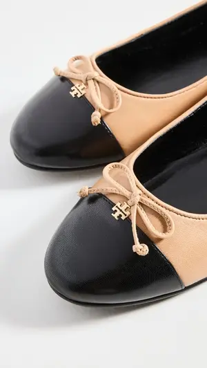 Tory Burch Cap-toe Ballet Flats