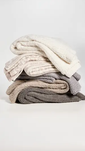 Barefoot Dreams Cozychic Throw - Cream