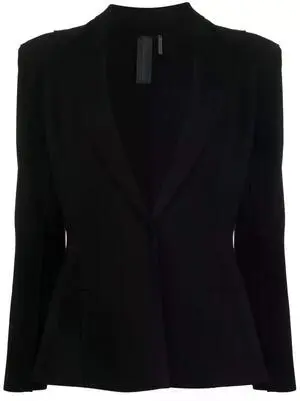 Norma Kamali Single-breasted Tailored Blazer