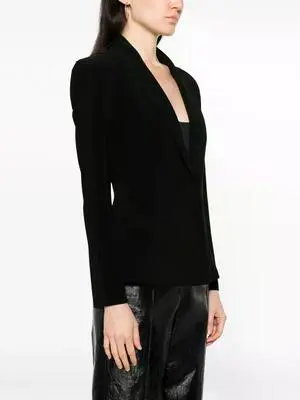 Norma Kamali Single-breasted Tailored Blazer