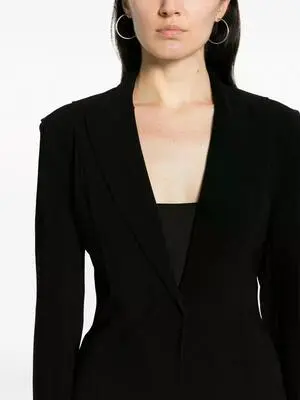 Norma Kamali Single-breasted Tailored Blazer