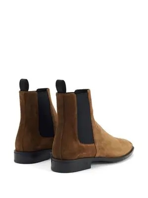 GIUSEPPE ZANOTTI Suede Chelsea Boots - Brown