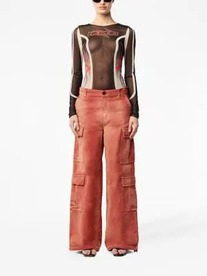 Heron Preston Distressed-effect Cargo Pants