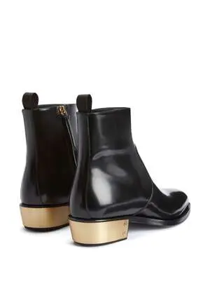GIUSEPPE ZANOTTI 40mm Ludhovic Ii Leather Ankle Boots