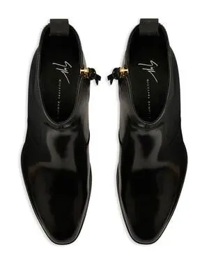 GIUSEPPE ZANOTTI 40mm Ludhovic Ii Leather Ankle Boots
