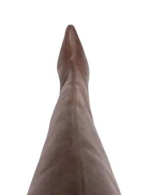 Paris Texas Jude 100mm Knee-high Leather Boots