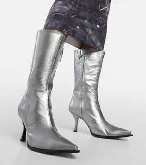 Acne Studios Leather Ankle Boots