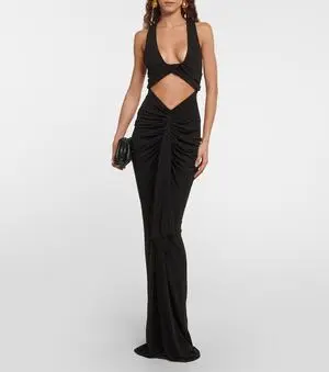 Christopher Esber Vivenda Maxi Dress - Black