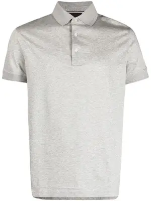 TOMMY HILFIGER Logo-embroidered Cotton Polo Shirt