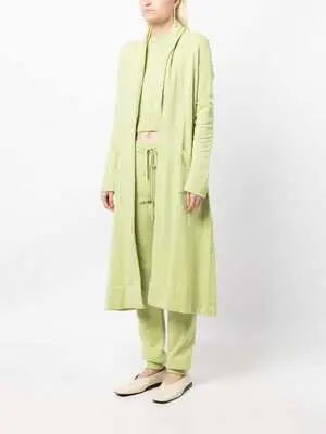TEDDY CASHMERE Venezia Open-front Cardigan - Green