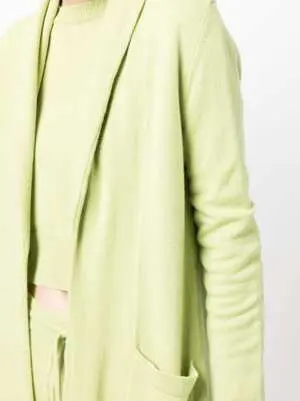 TEDDY CASHMERE Venezia Open-front Cardigan - Green