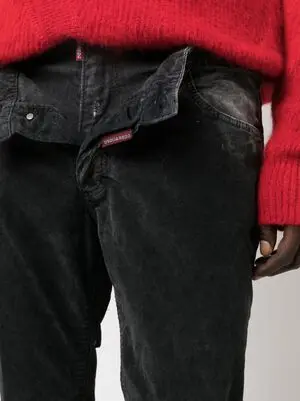 Dsquared2 Layered Mid-rise Straight-leg Jeans